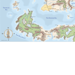Faerun Map - LoreMaps
